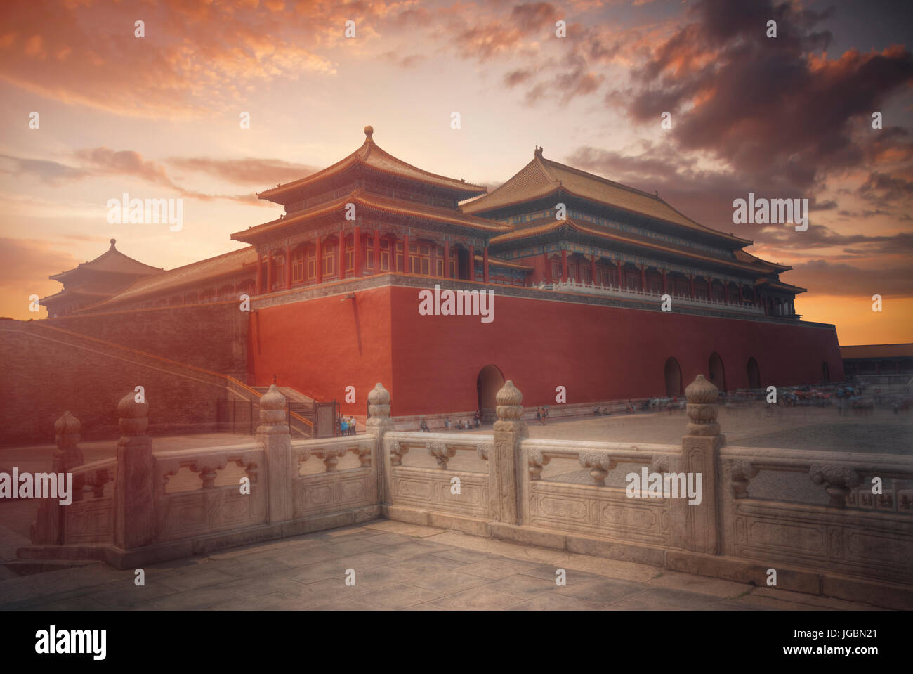 La cité interdite est le plus grand complexe de palais dans le monde ...