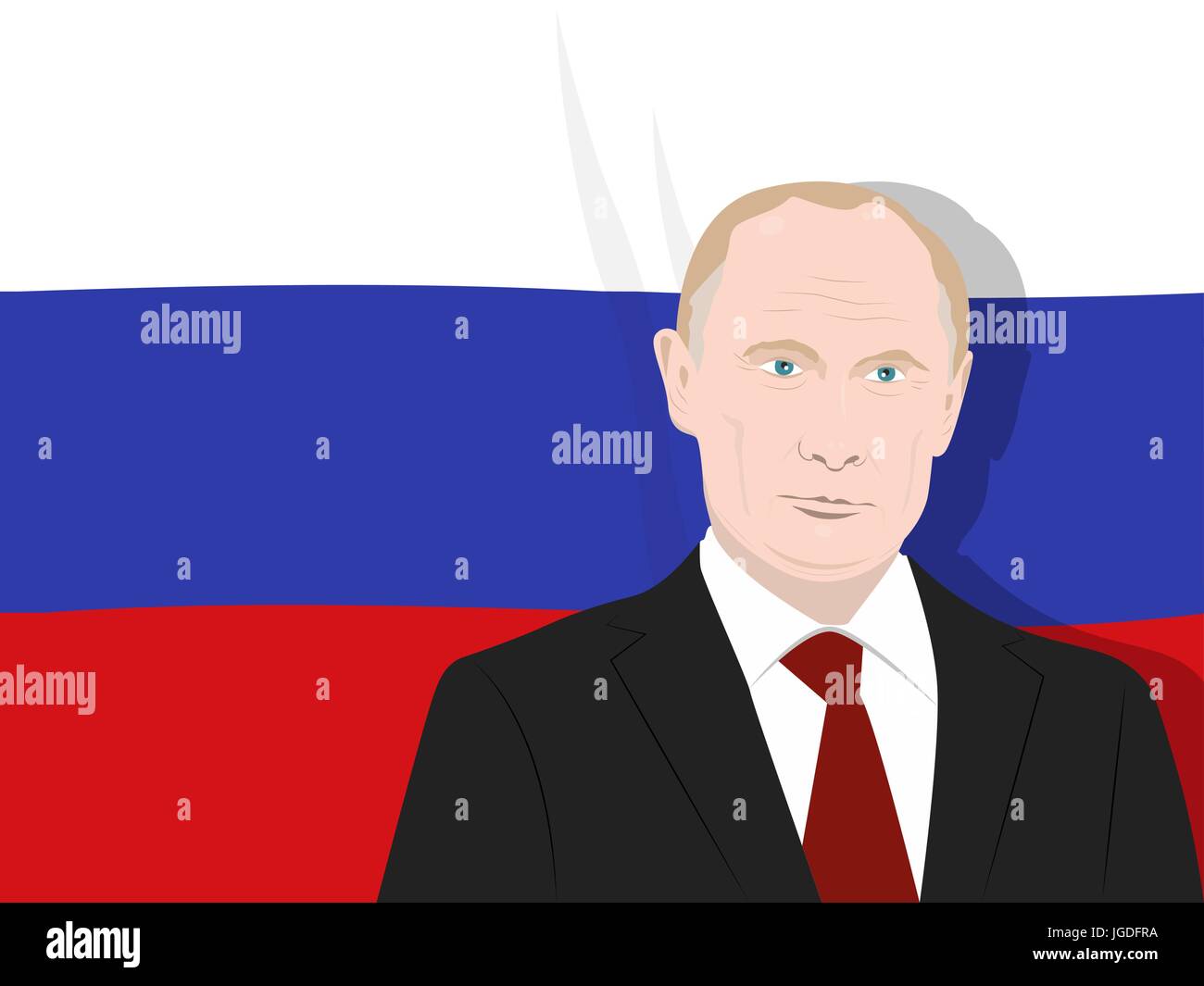 Leader russe vladimir poutine Banque d'images vectorielles - Page 2 - Alamy