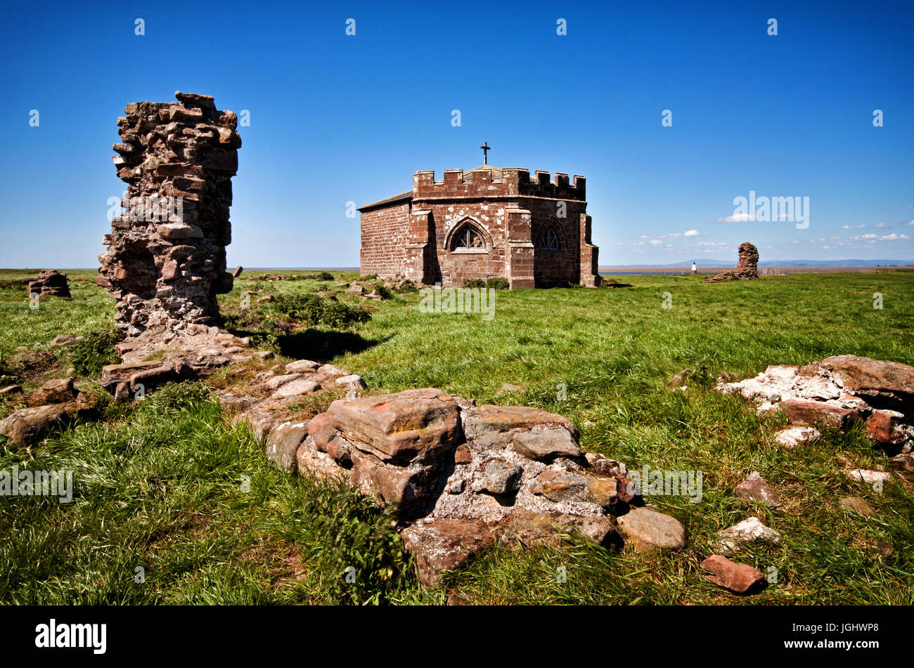 Abbaye des cockersands Banque de photographies et d’images à haute ...