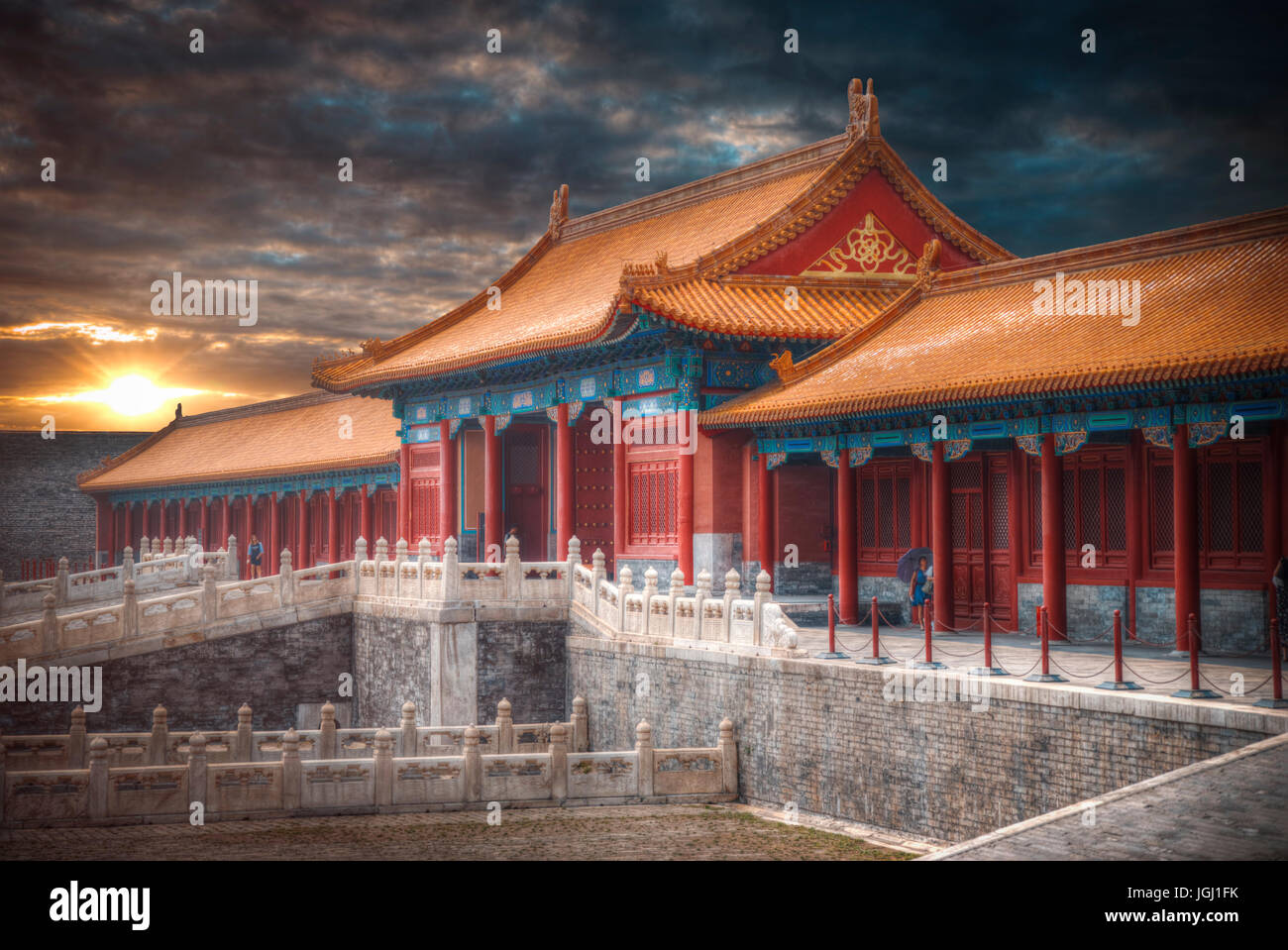 La cité interdite est le plus grand complexe de palais dans le monde ...