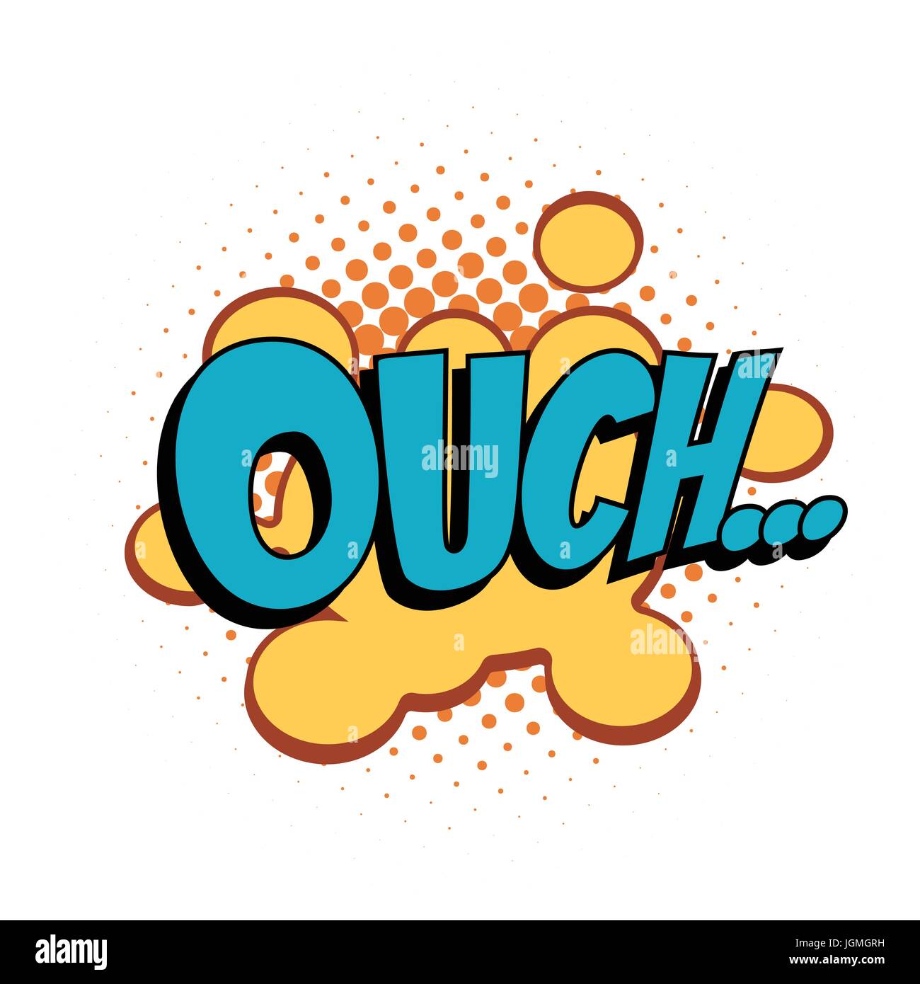 Ouch comic Banque de photographies et d’images à haute résolution - Alamy
