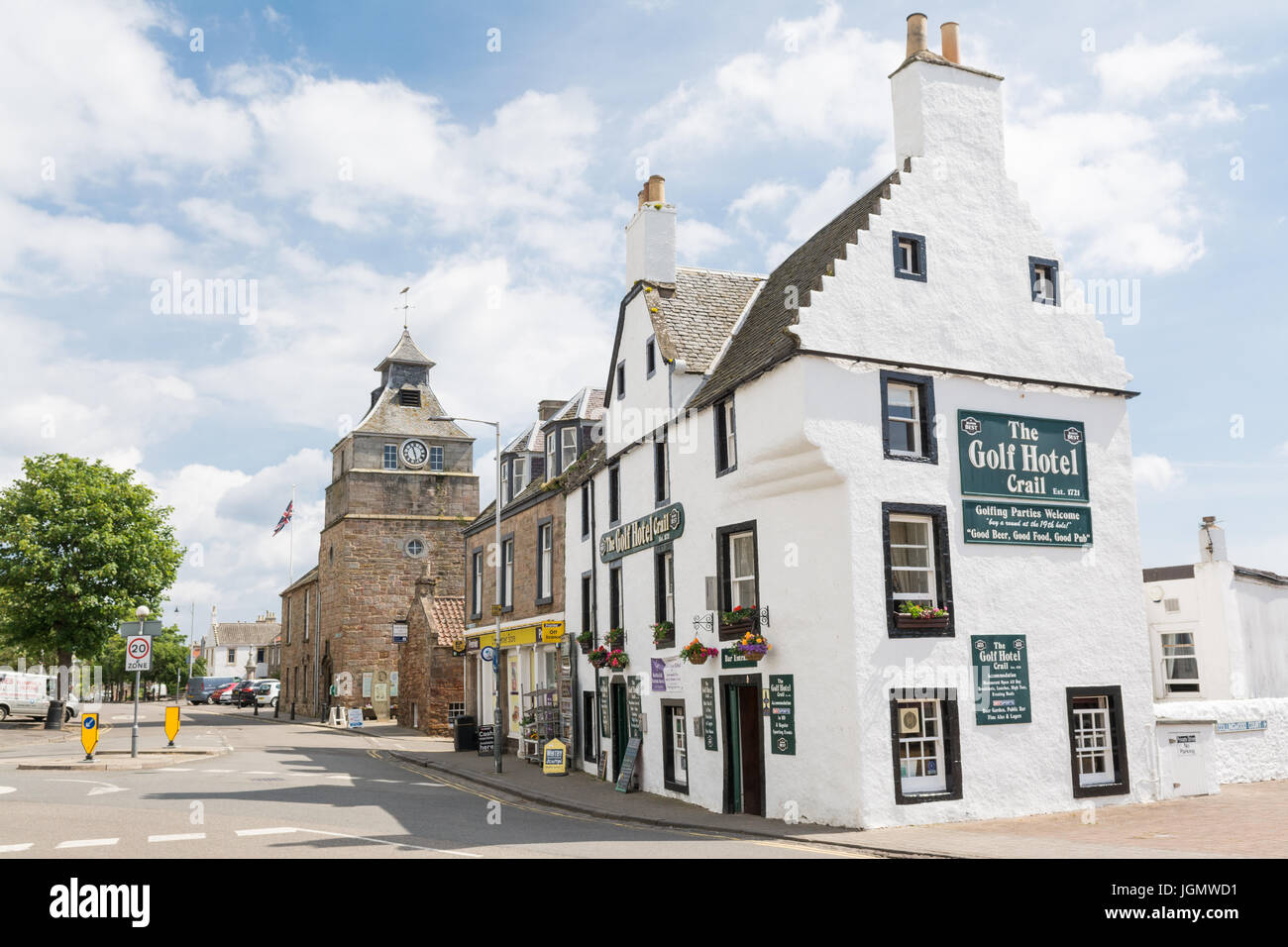 High street crail Banque de photographies et d’images à haute ...