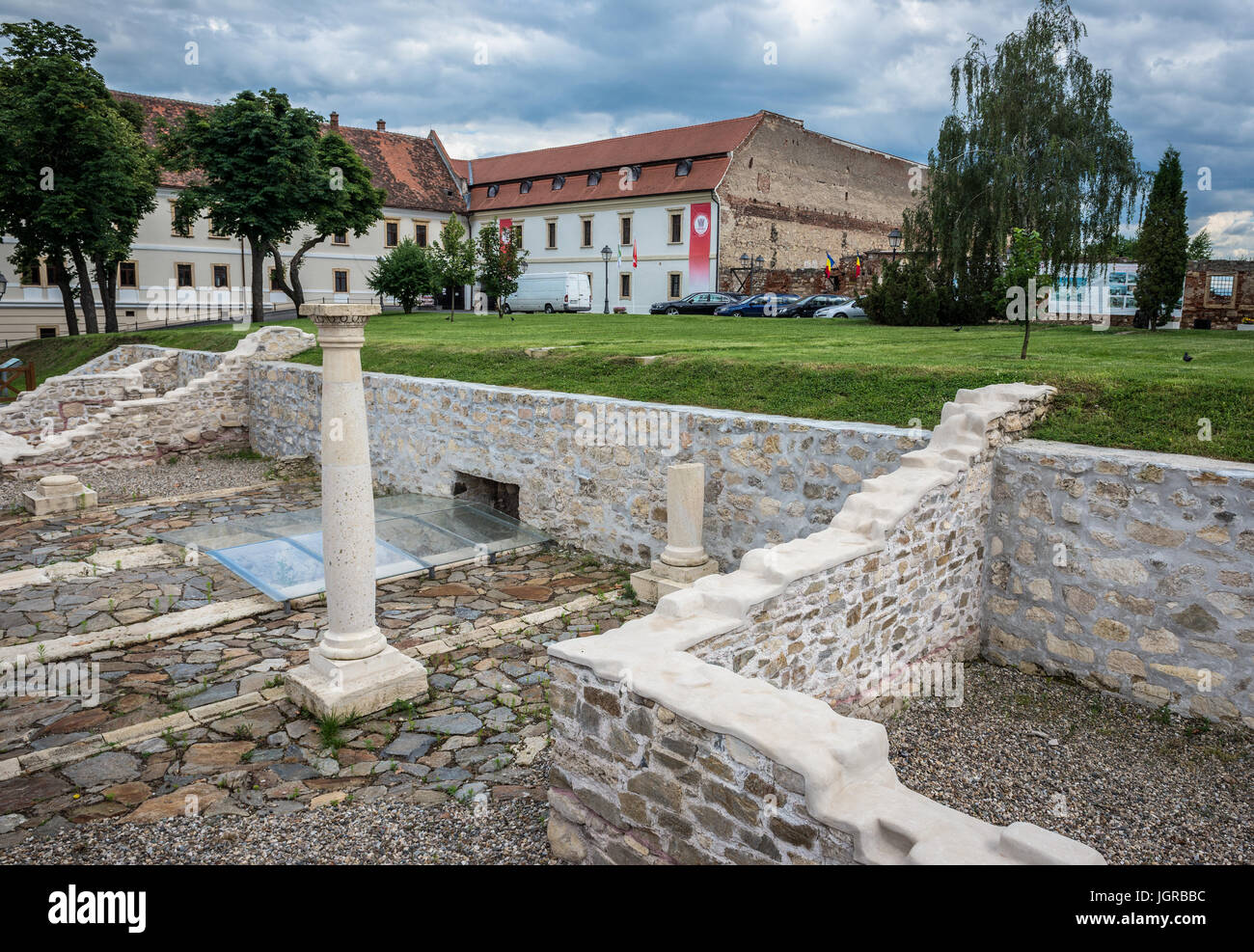 Roman ruins in romania Banque de photographies et d’images à haute ...