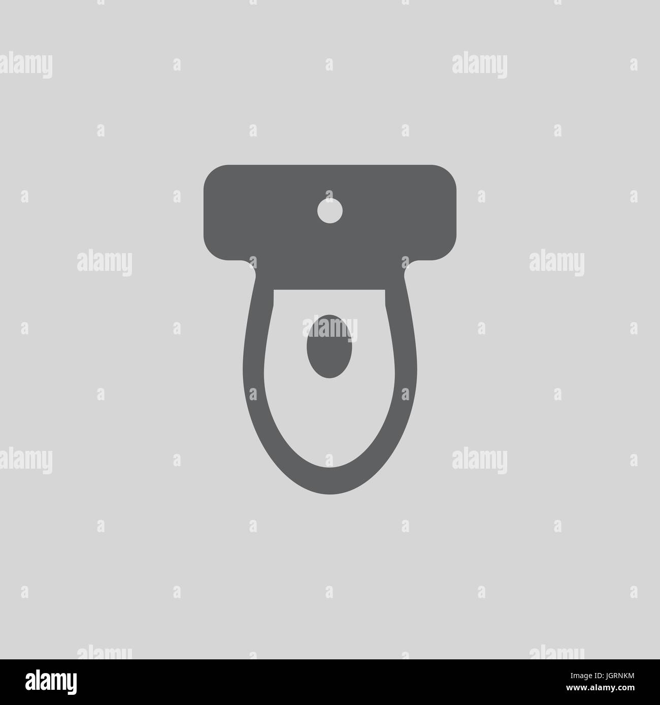 Icône pictogramme toilettes, wc, symbole d'illustration vectorielle ...