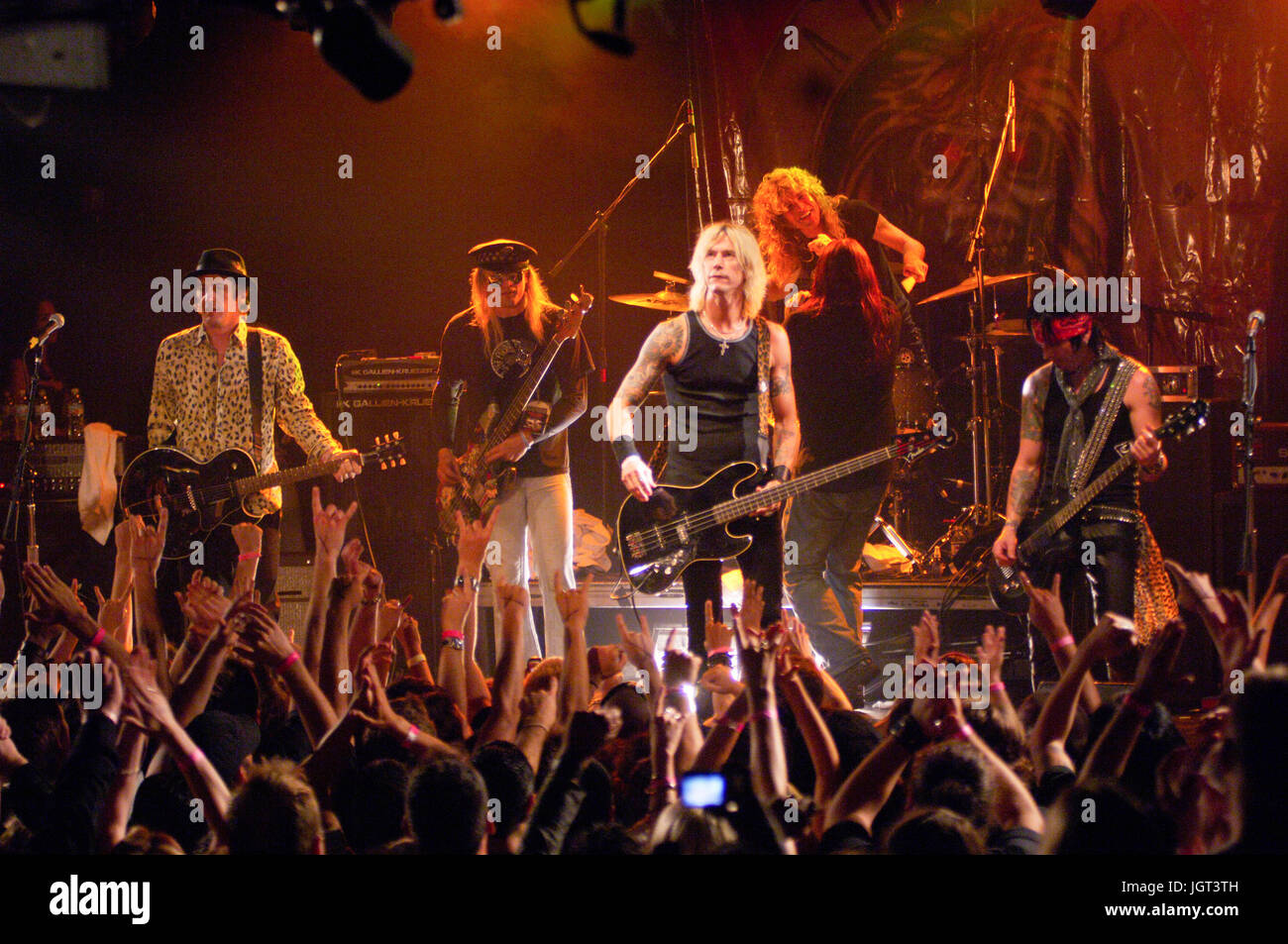 Izzy Stradon,Chip Z'Nuff,Duff McKagan,Colby Veil,Steven Adler,Michael ...