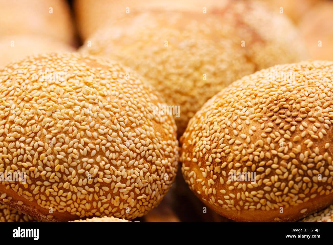 Sesame seed buns Banque de photographies et d’images à haute résolution ...