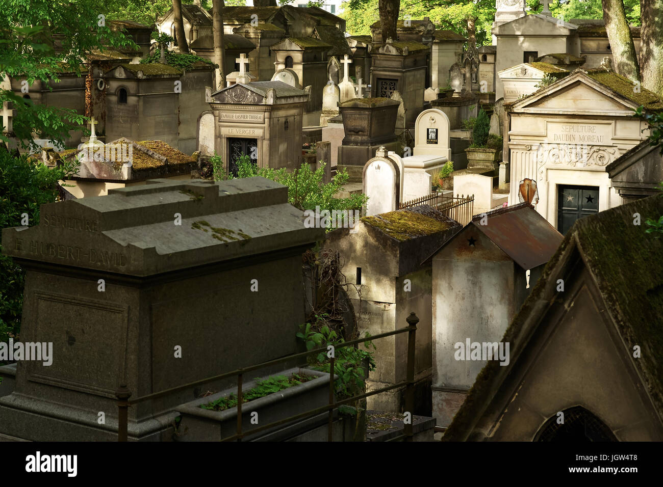 Cimitière Du Père Lachaise Banque d'image et photos - Alamy