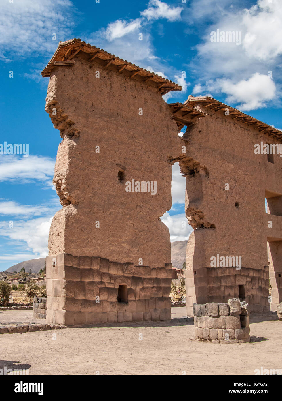 Wiracocha temple Banque de photographies et d’images à haute résolution ...
