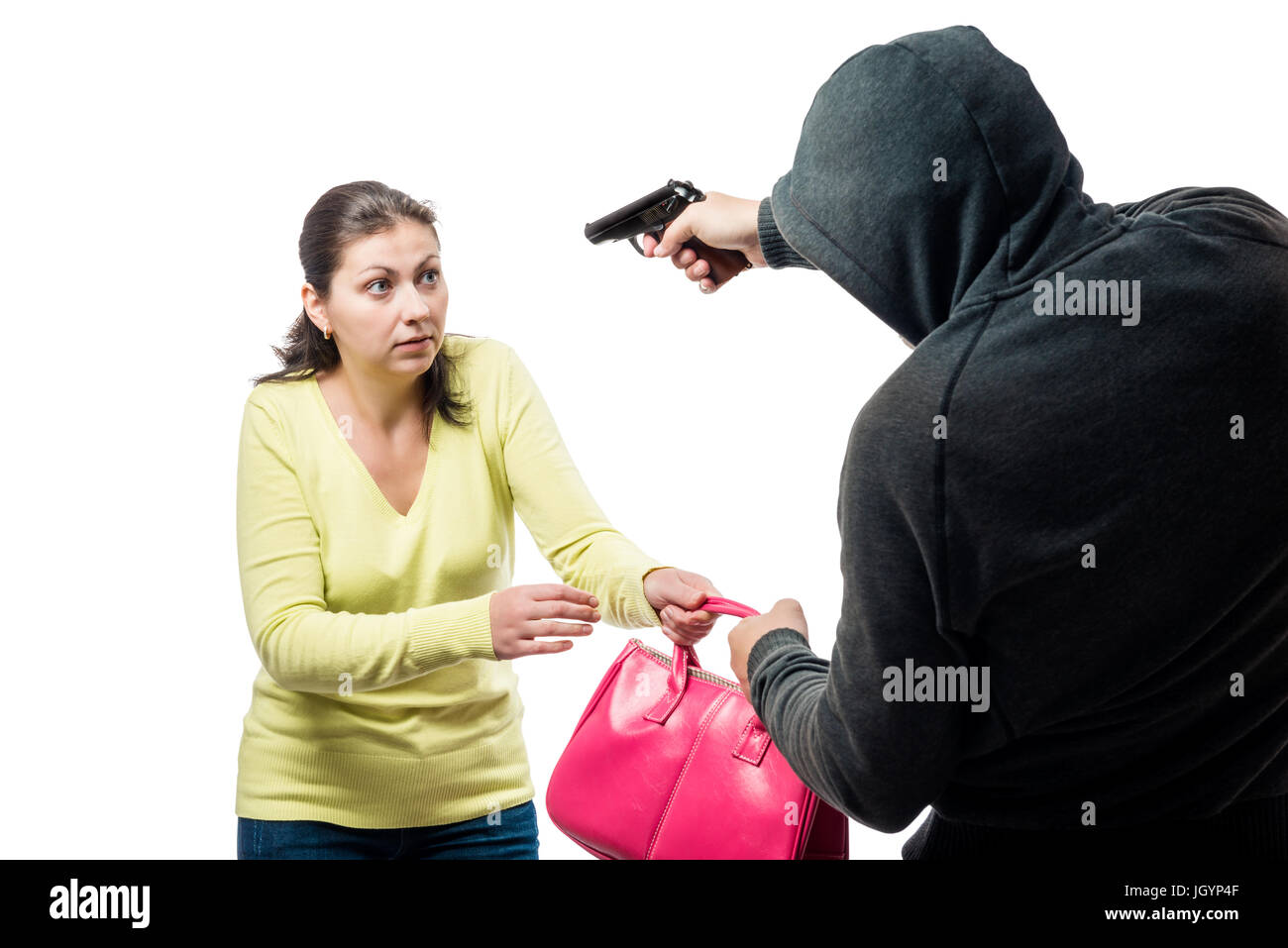 Voleur armé Banque de photographies et d’images à haute résolution - Alamy