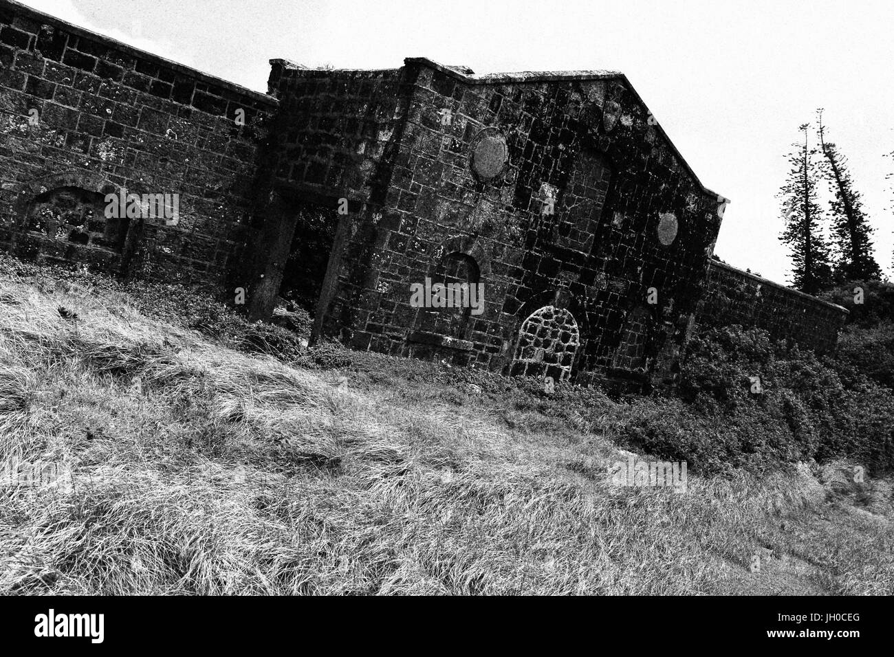 Ascension island Banque d'images noir et blanc - Alamy