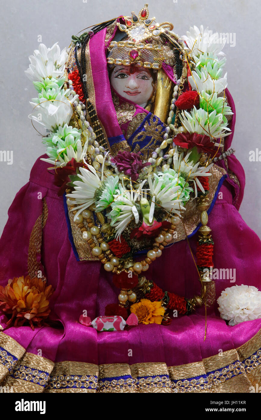 Le Sanatan Mandir temple hindou, Leicester. Shitlamata (aussi nommé ...