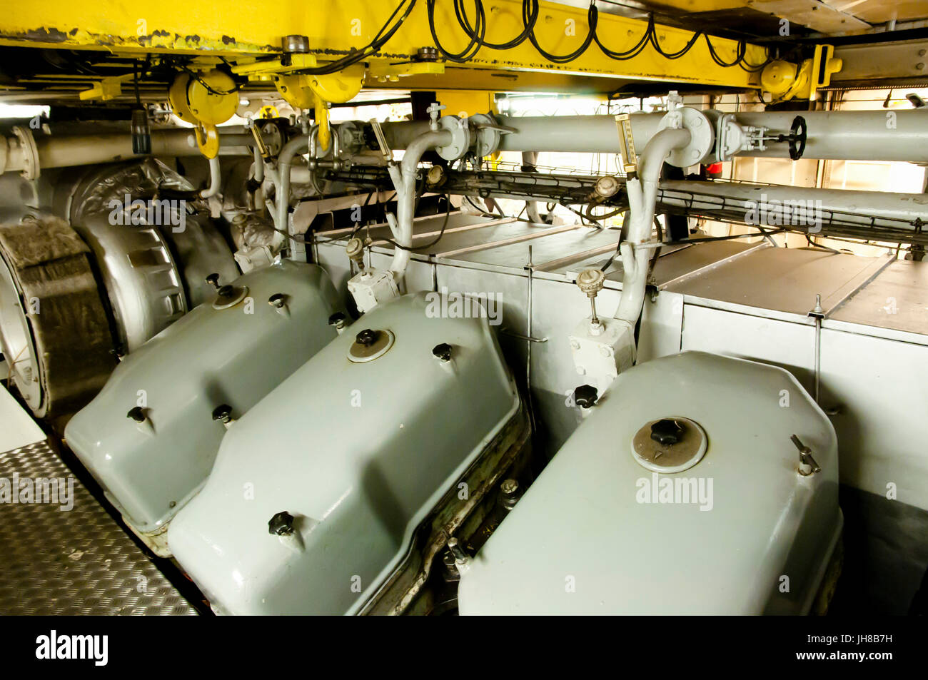 Salle des machines des navires Banque de photographies et d’images à ...