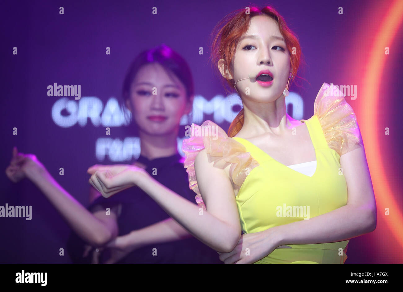 S. singer coréen Park Bo-ram chanteuse sud-coréen Park Bo-ram exécute ...