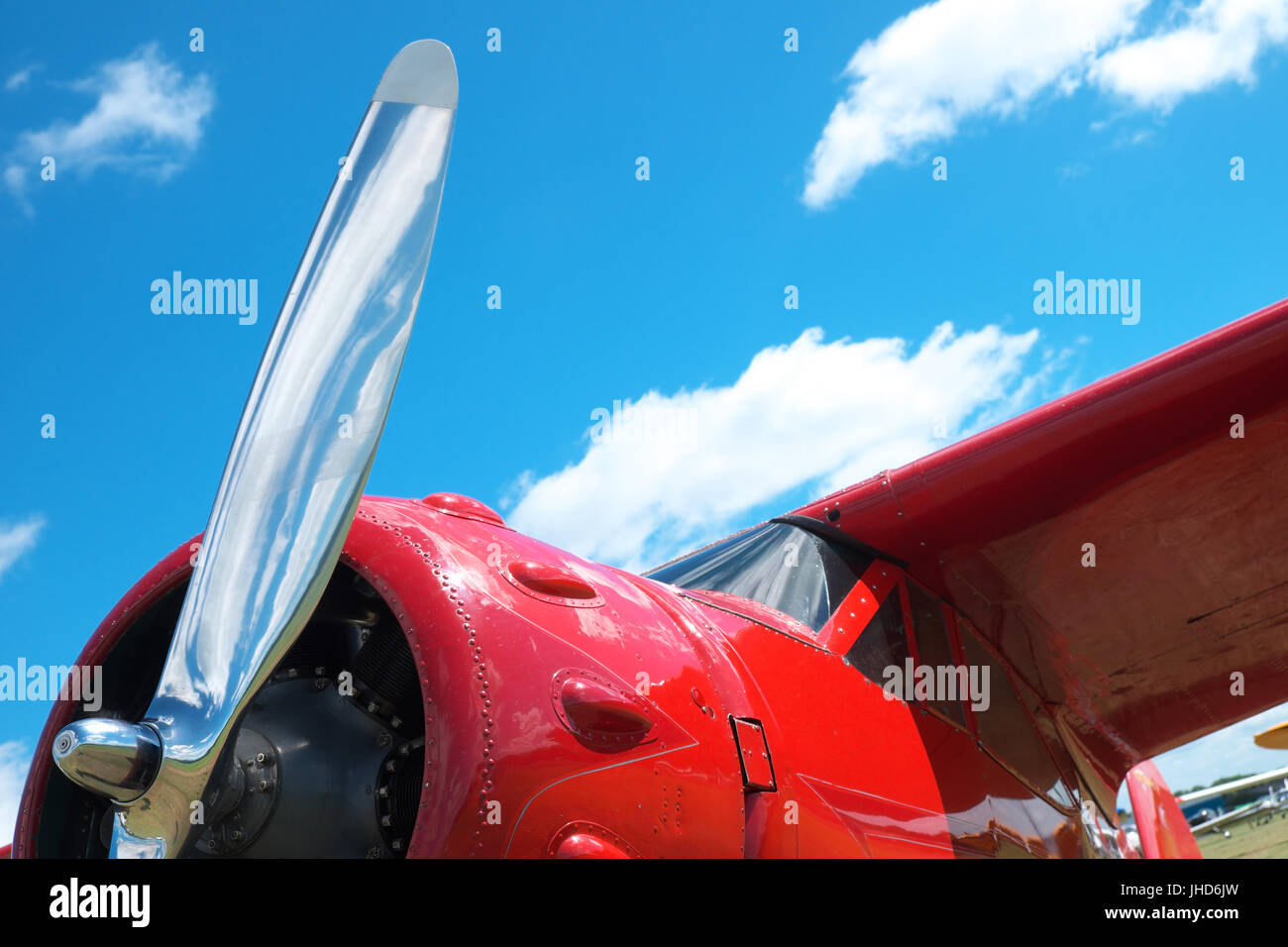 Cessna 165 Airmaster vintage avion construit dans les années 1930 Photo ...