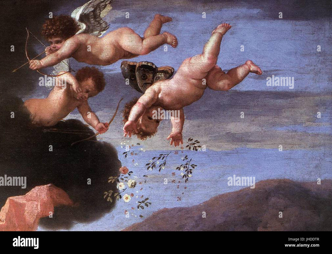 Nicolas poussin painting Banque de photographies et d’images à haute ...