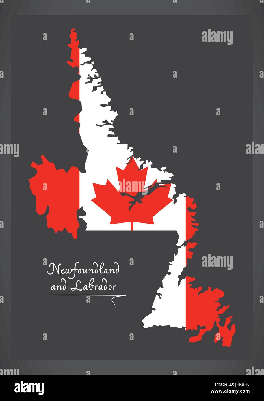 Terre neuve Banque d'images vectorielles - Alamy