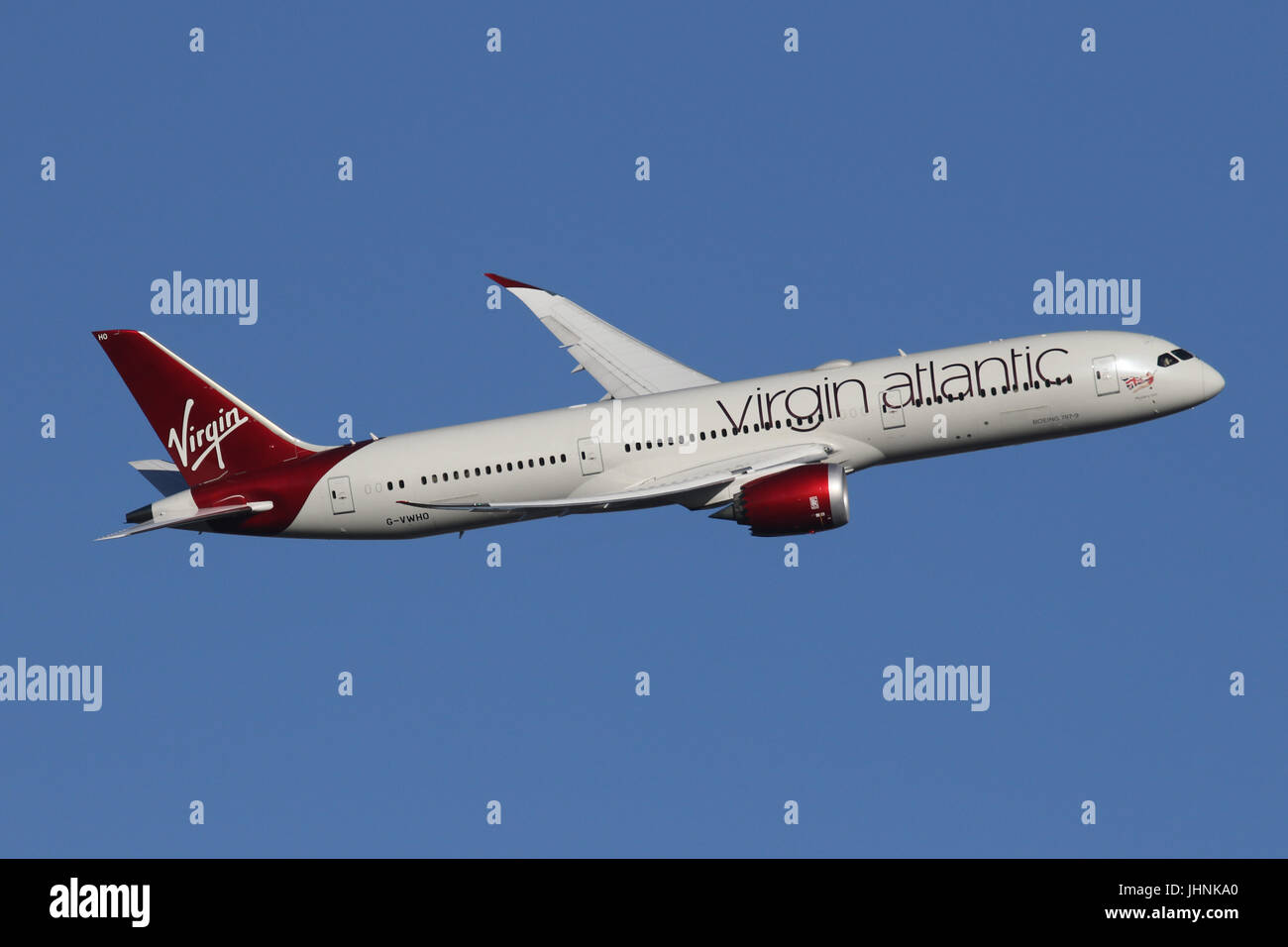 Virgin atlantic flight Banque de photographies et d’images à haute ...