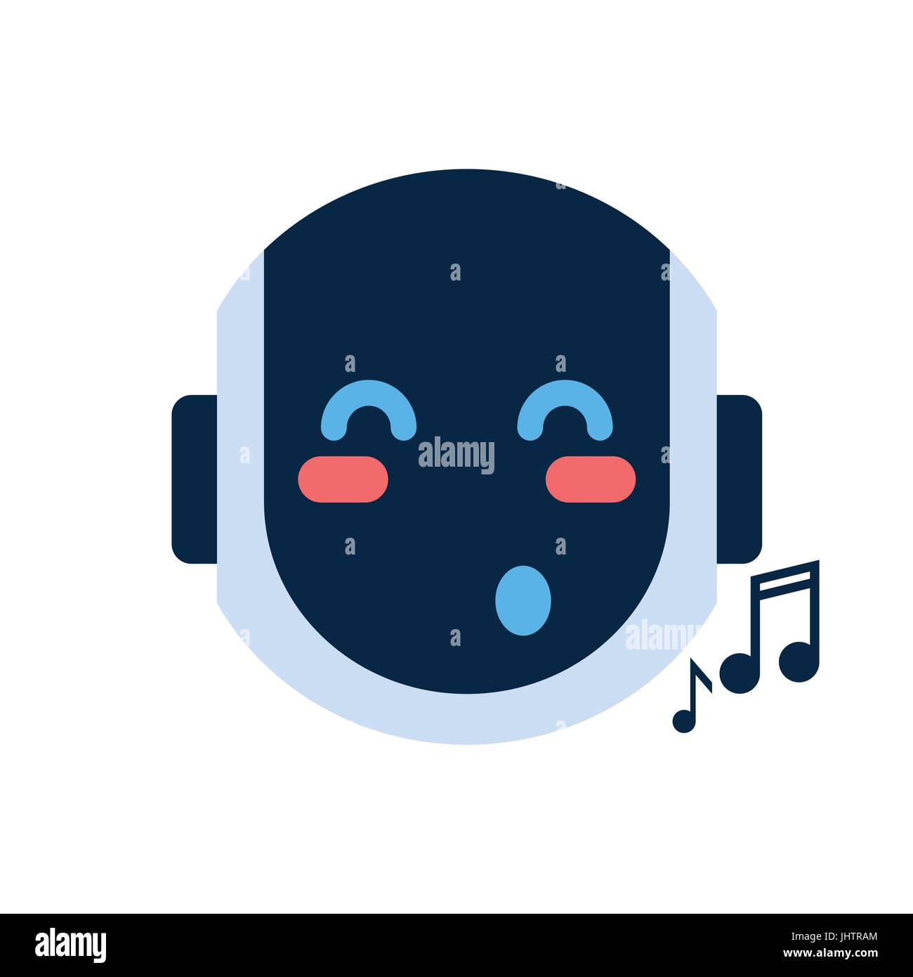 Emoji chantant Banque de photographies et d’images à haute résolution ...