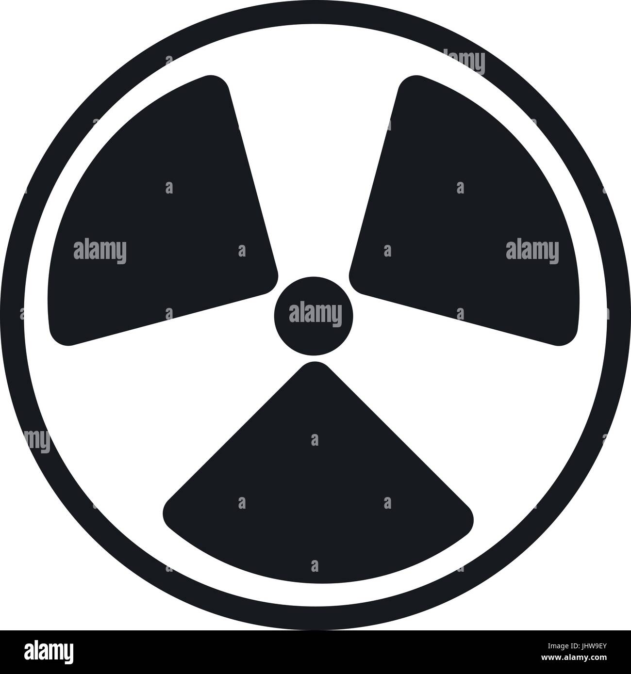 Symbole De Rayonnement Banque d'image et photos - Alamy