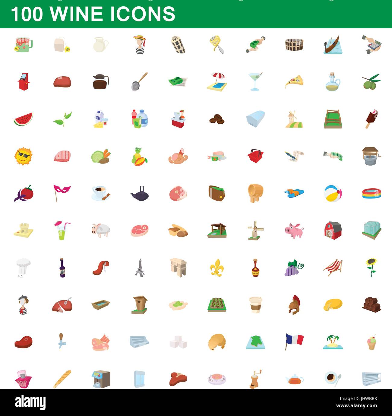 Winemaking cartoon Banque de photographies et d’images à haute ...