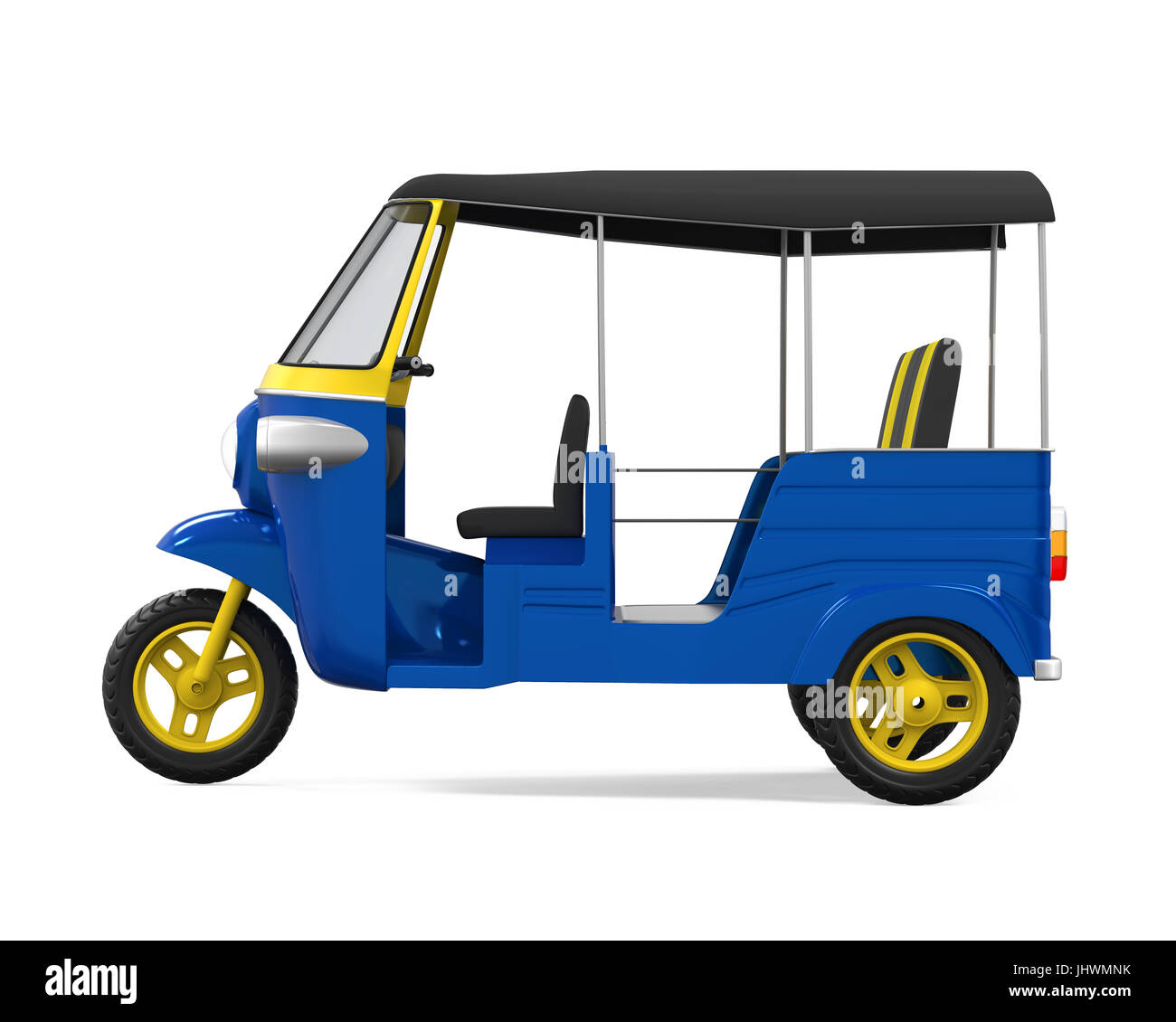 Motorized rickshaw Banque d'images détourées - Alamy