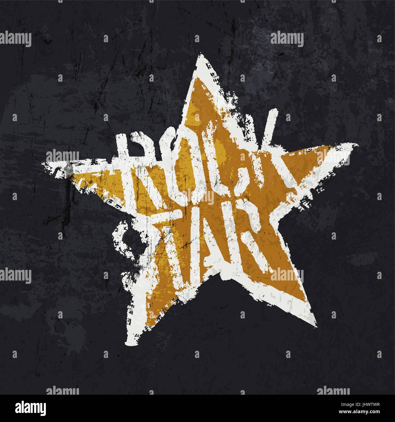 Rockstar Vector Vectors Banque d'images vectorielles - Alamy