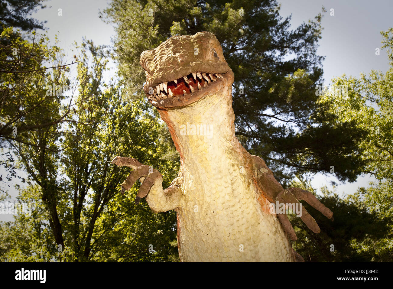 11 juin 2017 - White Post, VA, USA - Dinosaur Land, White Post, VA.Ce ...