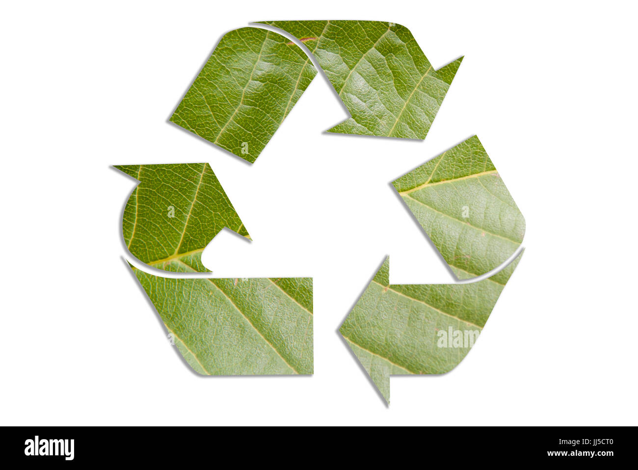 Logo de recyclage, signe de recyclage concept Photo Stock - Alamy