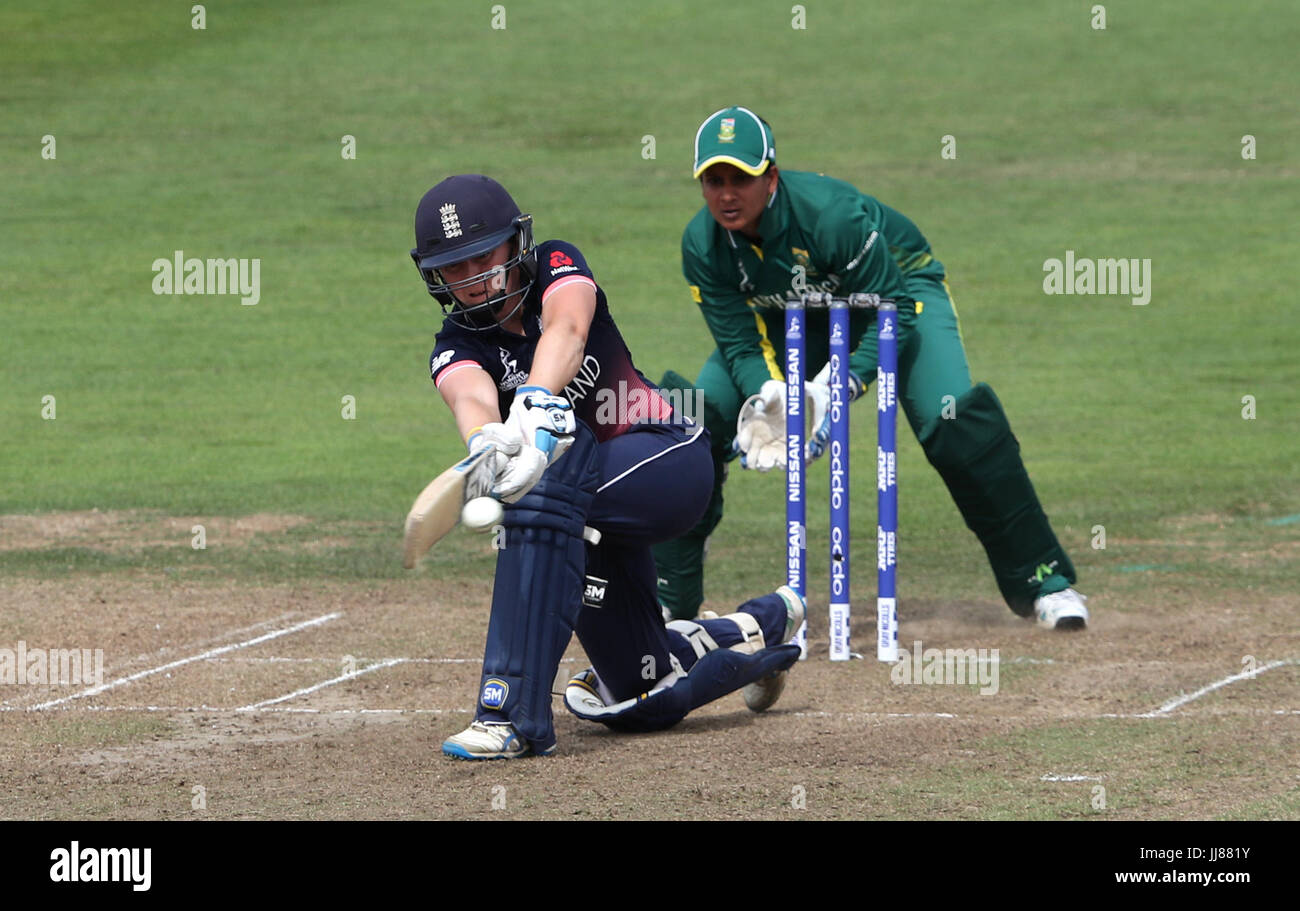 Match de la coupe du monde féminine de l'icc county ground Banque de ...