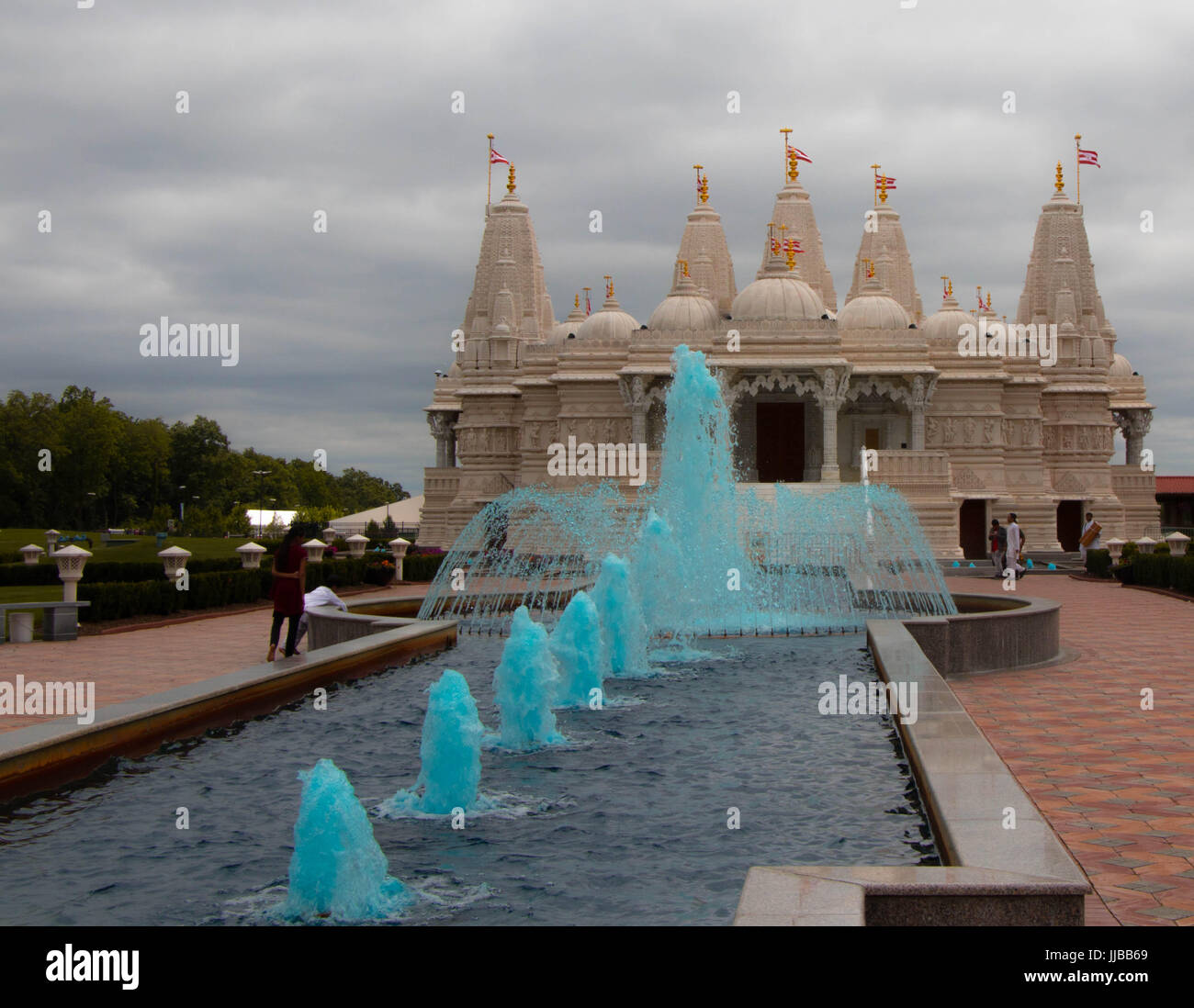 Baps shri swaminarayan mandir chicago Banque de photographies et d ...