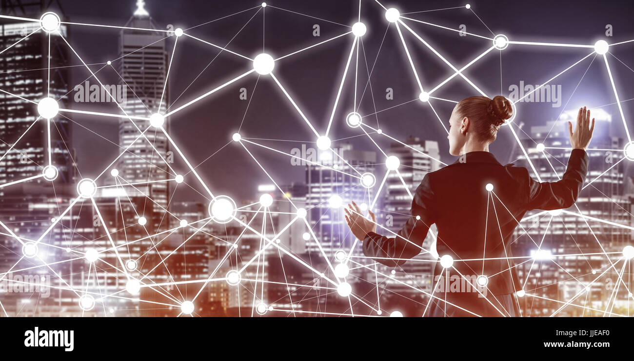 Technologies sans fil moderne et la mise en réseau comme un outil ...