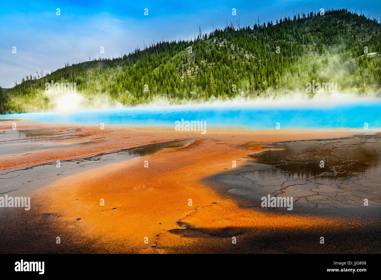 Yellowstone prismatique Banque de photographies et d’images à haute ...