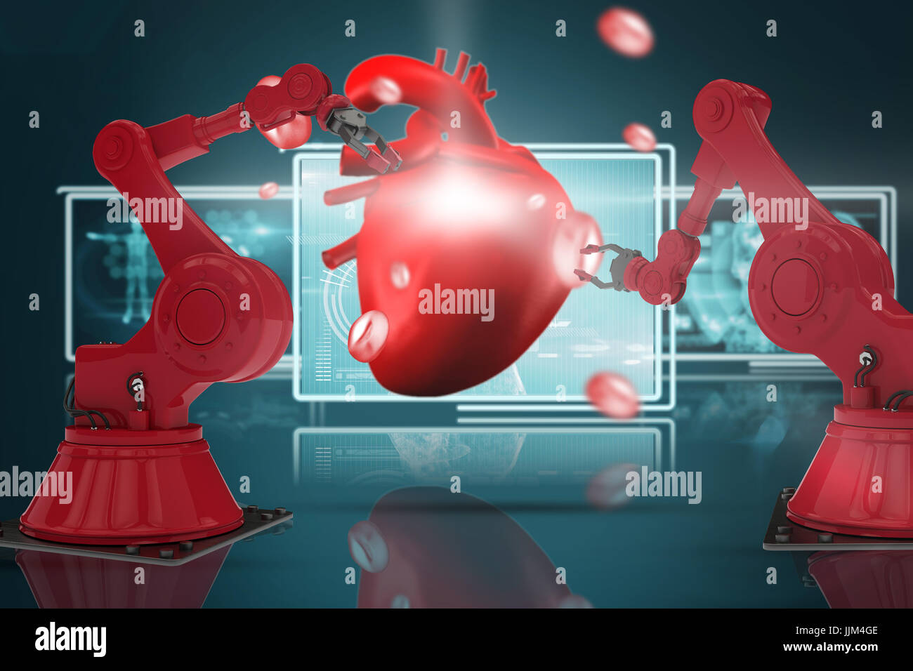 Robot rouge Banque de photographies et d’images à haute résolution - Alamy