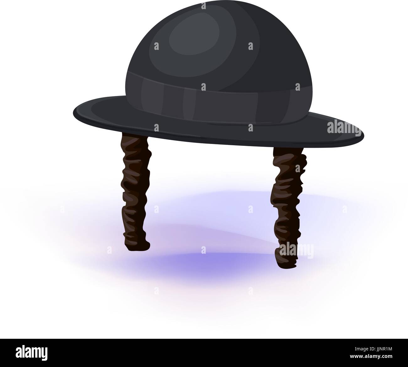 Symbole du shabbat Banque d'images vectorielles - Alamy