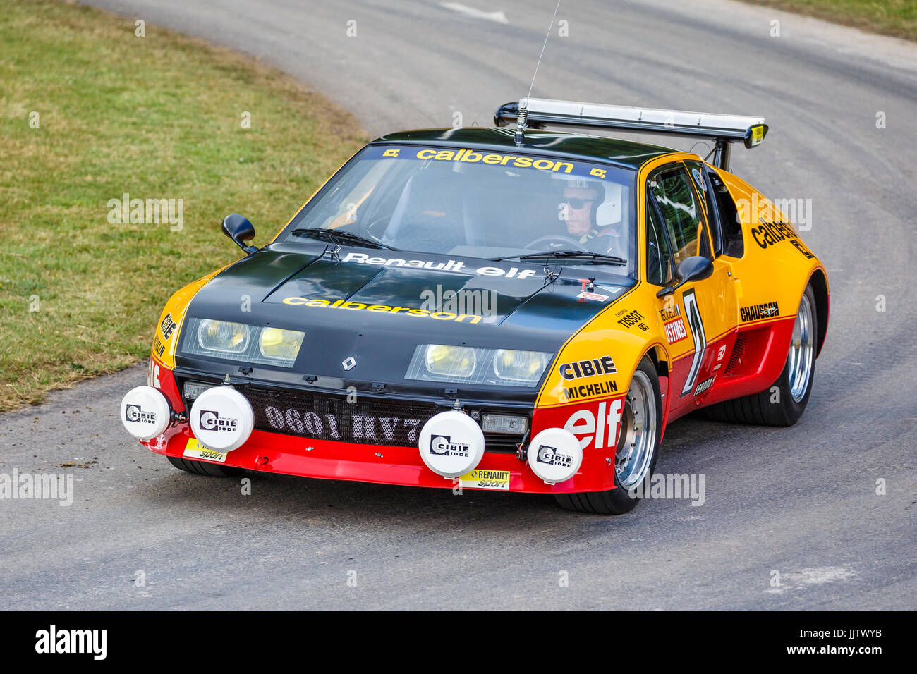 1977 Renault Alpine A310 2017 voiture de rallye au Goodwood Festival of ...