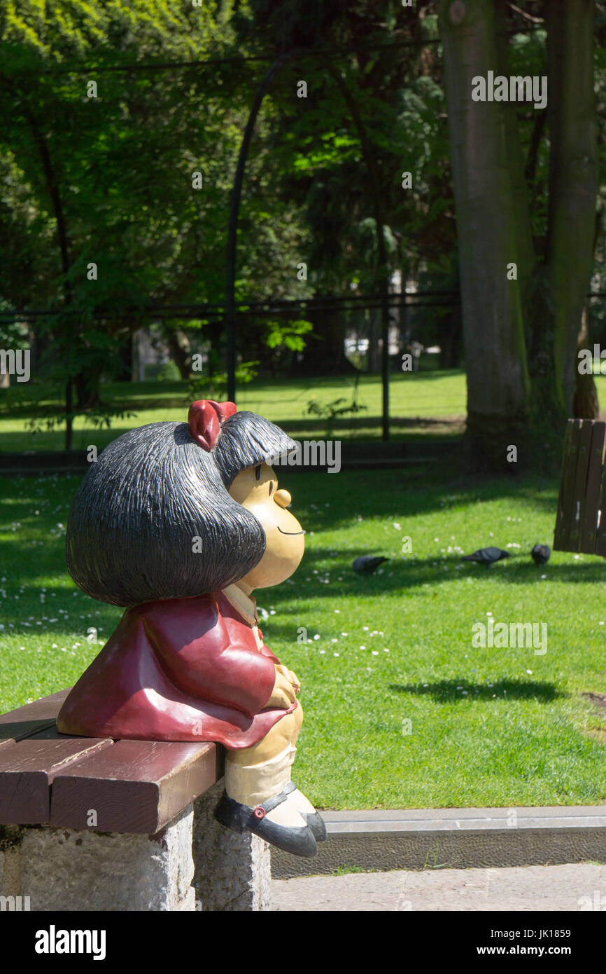 Dessin animé argentin mafalda Banque de photographies et d’images à ...