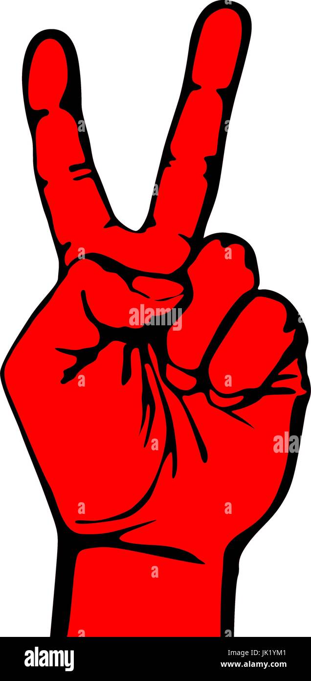 V Part symbole de victoire logo vector modèle. L'icône de l'art créatif ...