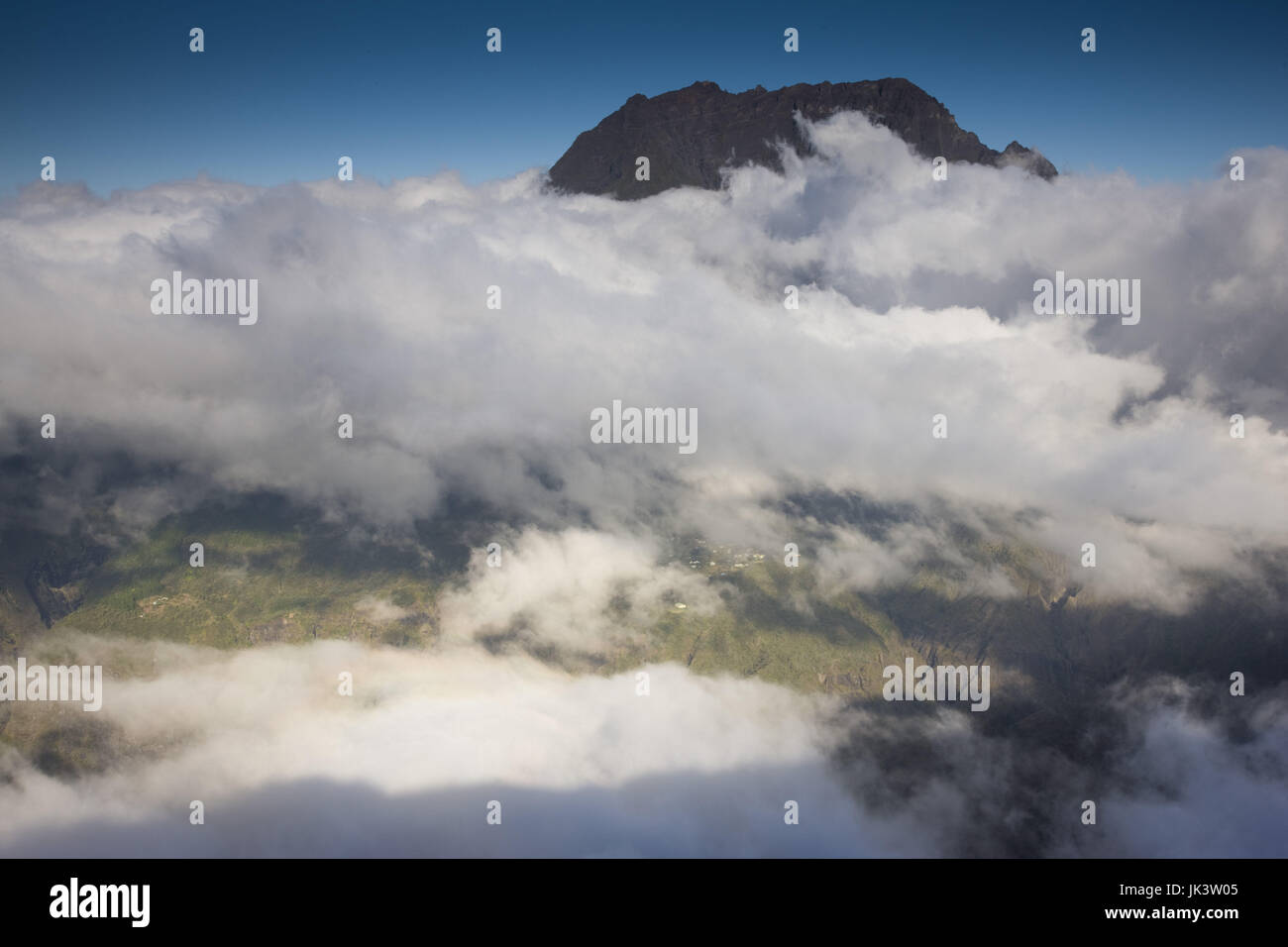 La France, l'île de la réunion, cirque de Mafate, Le Maido, le Cirque ...