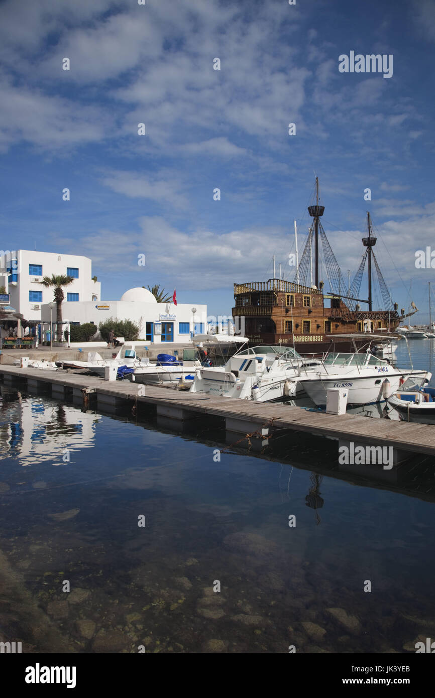 La Tunisie, la Côte Centrale de Tunisie, Monastir, le vieux port de ...