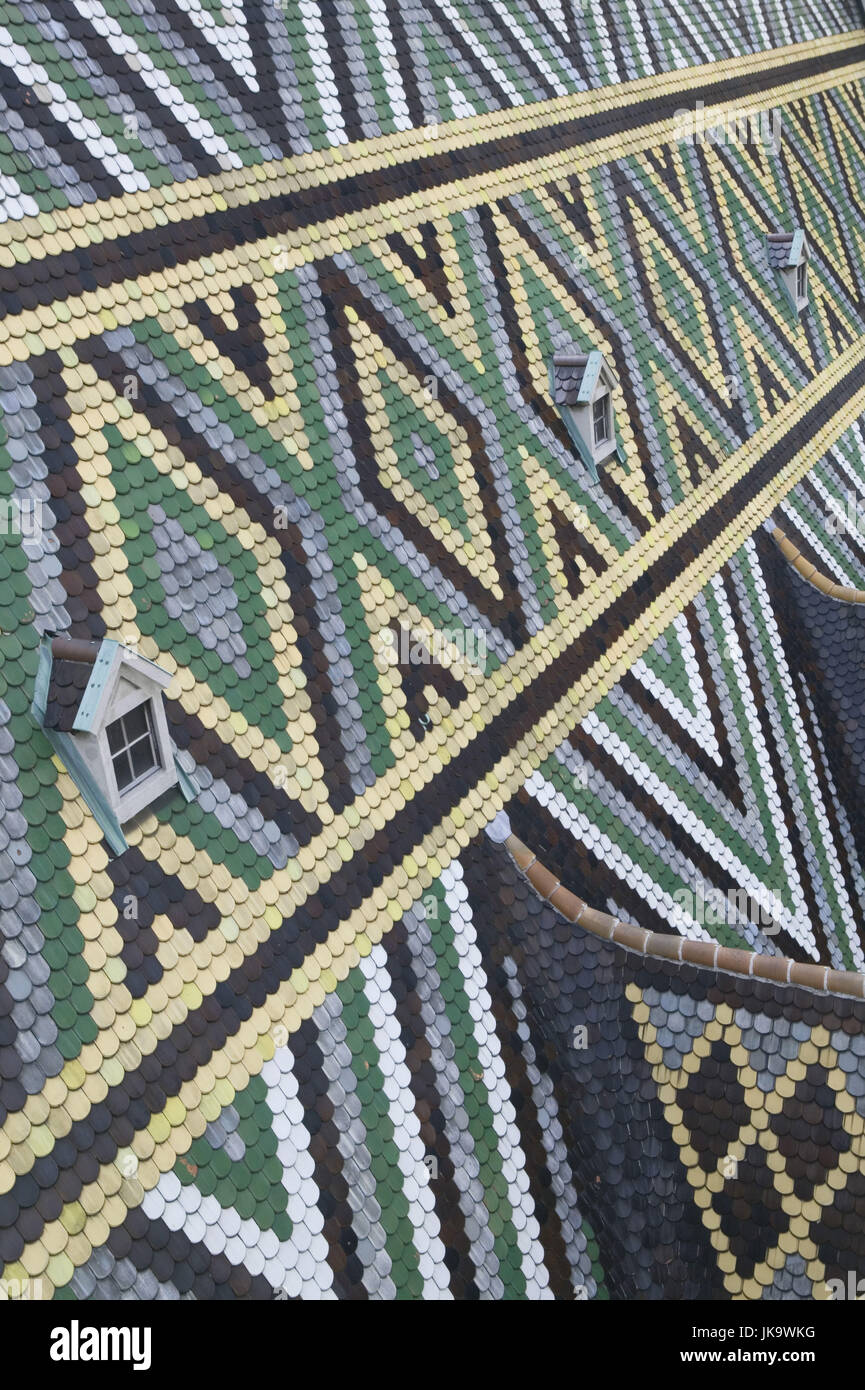Wien, Österreich, Altstadt, Stephansdom, Dach, Détail, Dachziegel ...