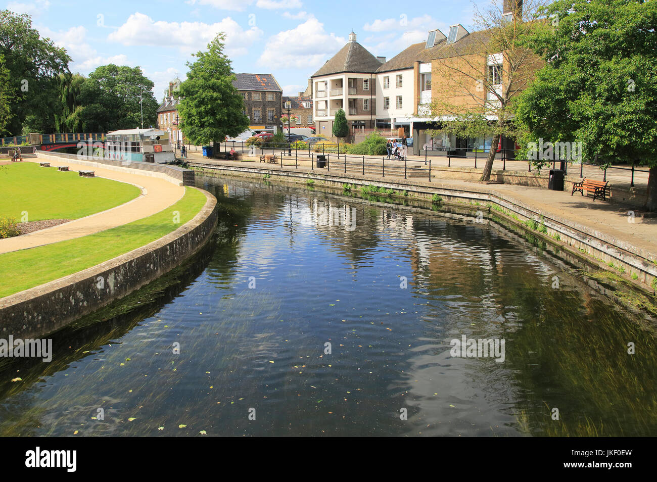 Thetford norfolk thetford town centre Banque de photographies et d ...