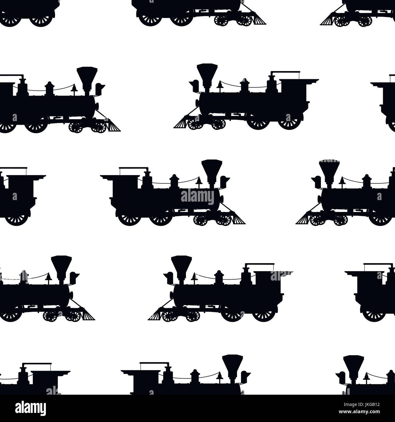 Silhouette de train Banque d'images vectorielles - Page 2 - Alamy