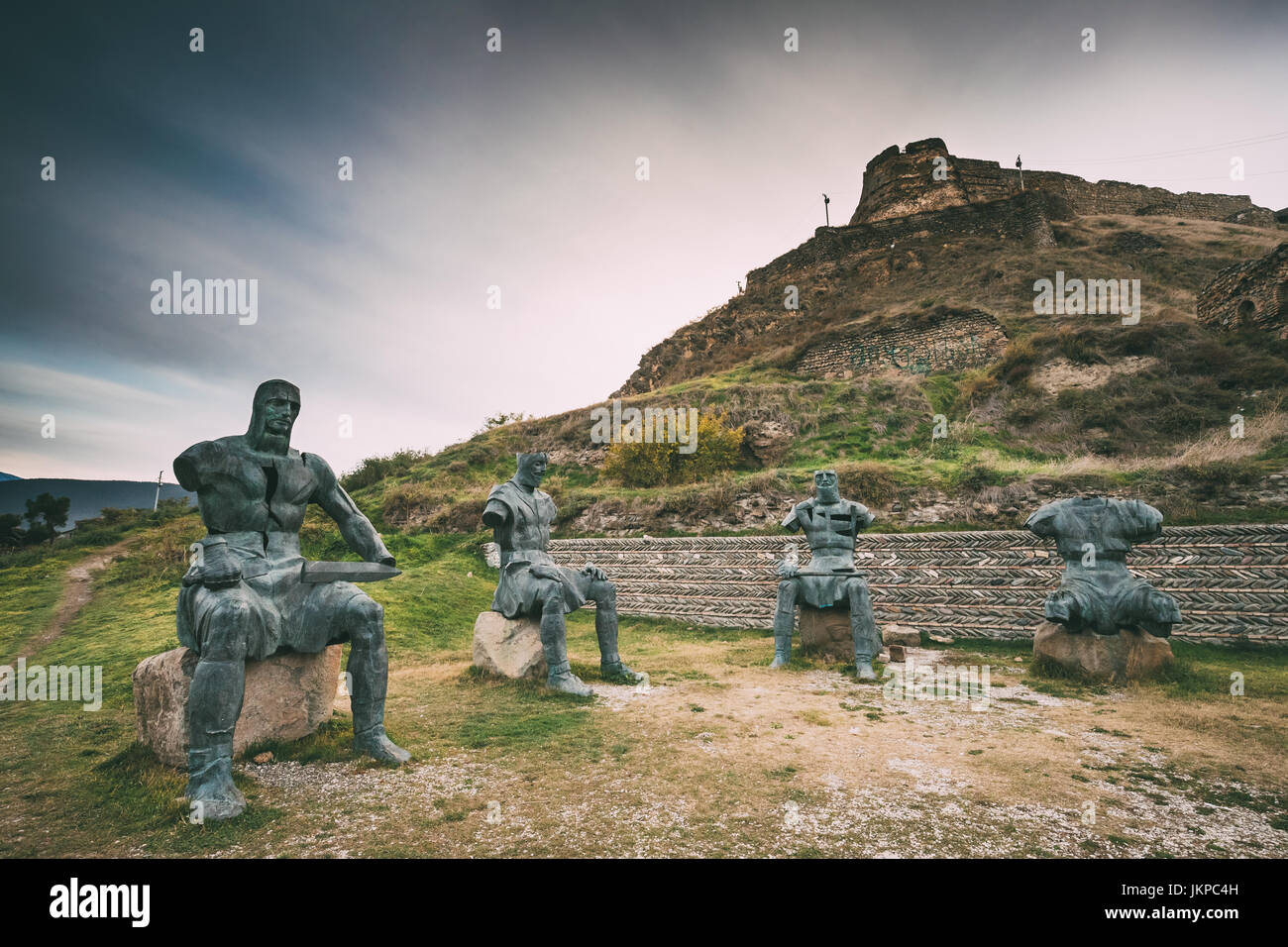 La région de Shida Kartli, Gori, en Géorgie, de l'Eurasie. Mémorial de ...