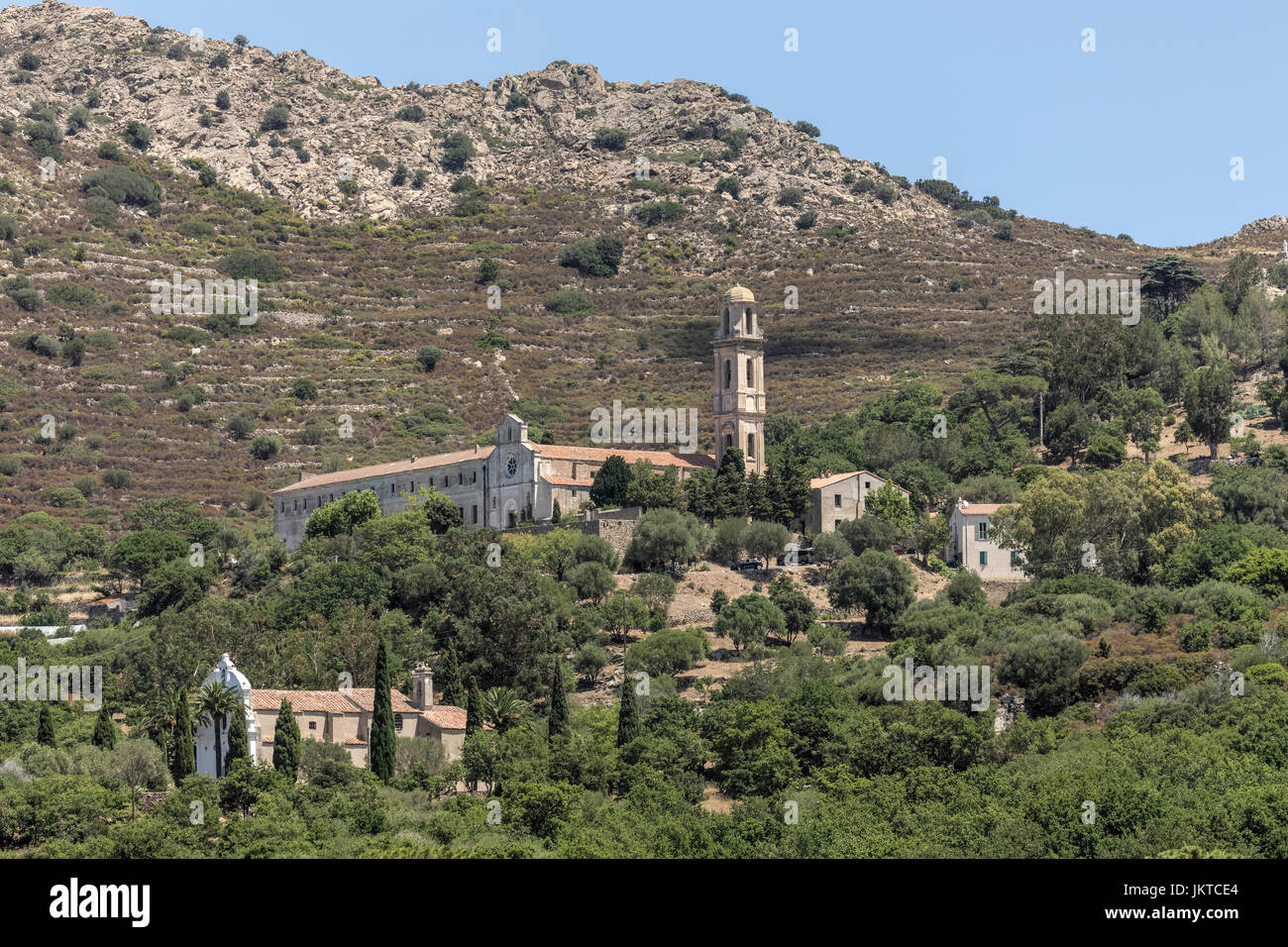 Couvent de Corbara, Corbara, Corse, France Photo Stock - Alamy