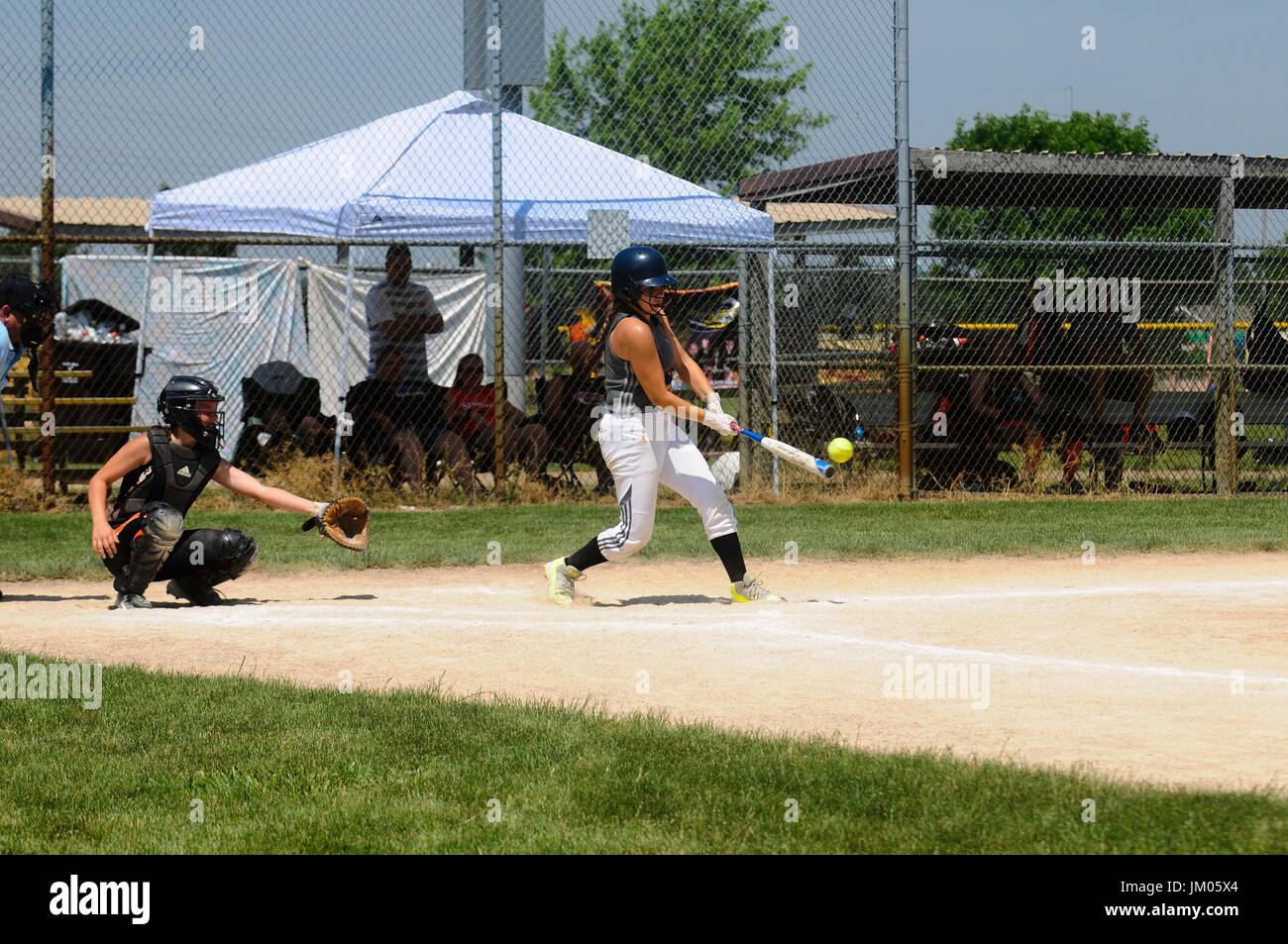 Fastpitch softball Banque de photographies et d’images à haute ...