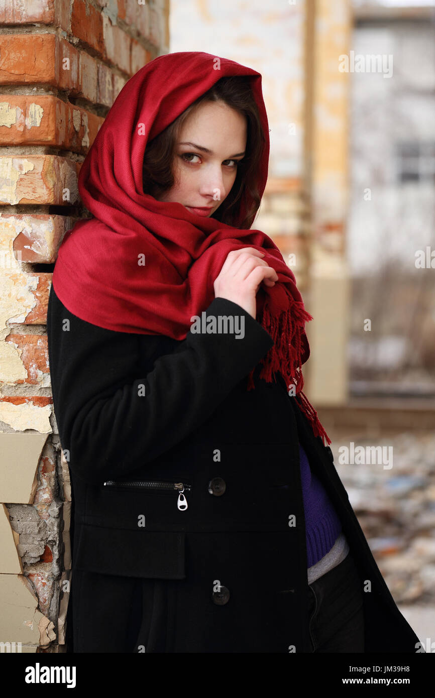 Femme avec un regard malicieux Photo Stock - Alamy
