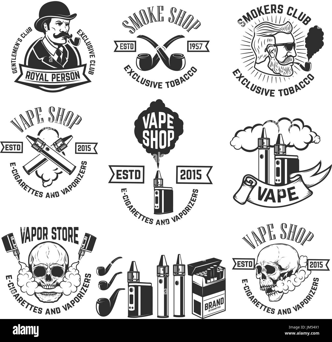 Logo mod Banque d'images vectorielles - Alamy