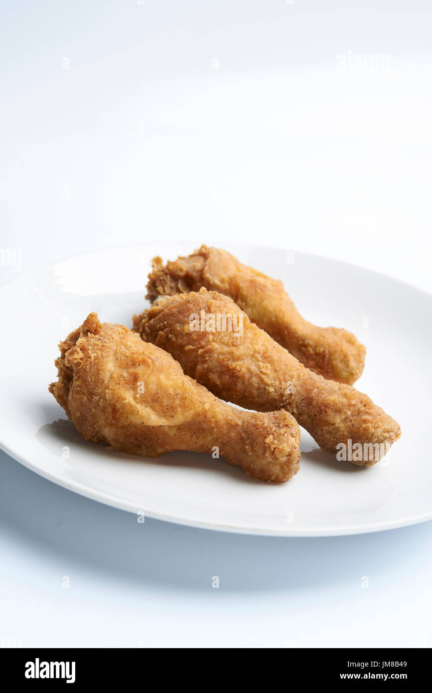 Pilons poulet frites Banque de photographies et d’images à haute ...