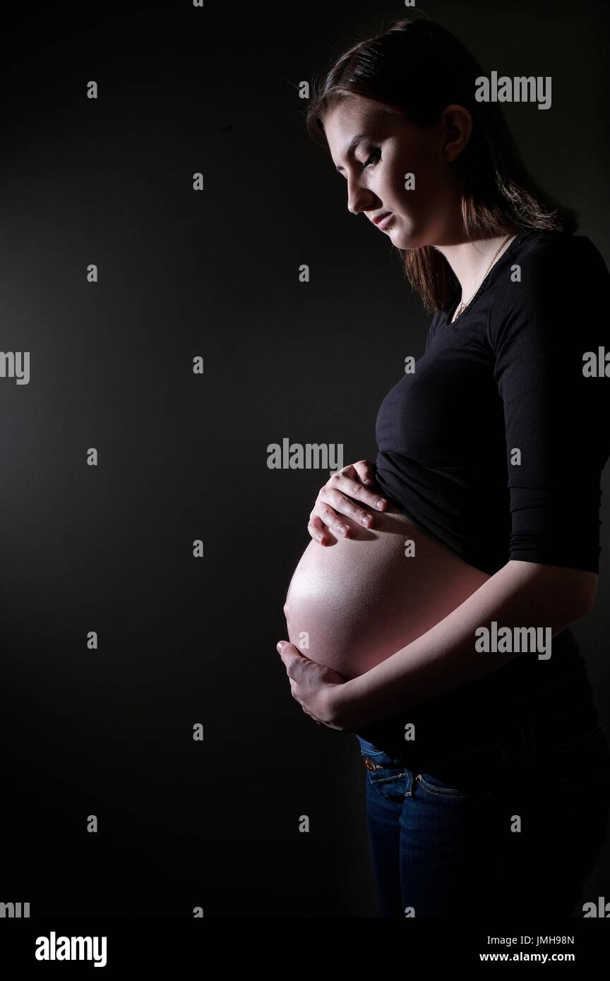 Adolescente Enceinte Banque De Photographies Et Dimages à Haute