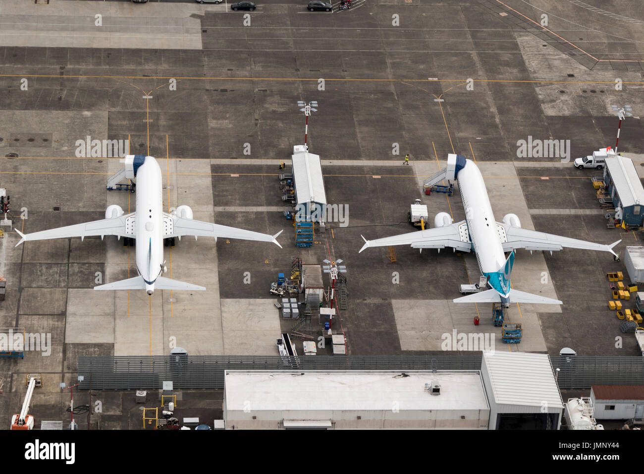 Boeing 737 MAX d'avions de prochaine génération en construction, Boeing ...